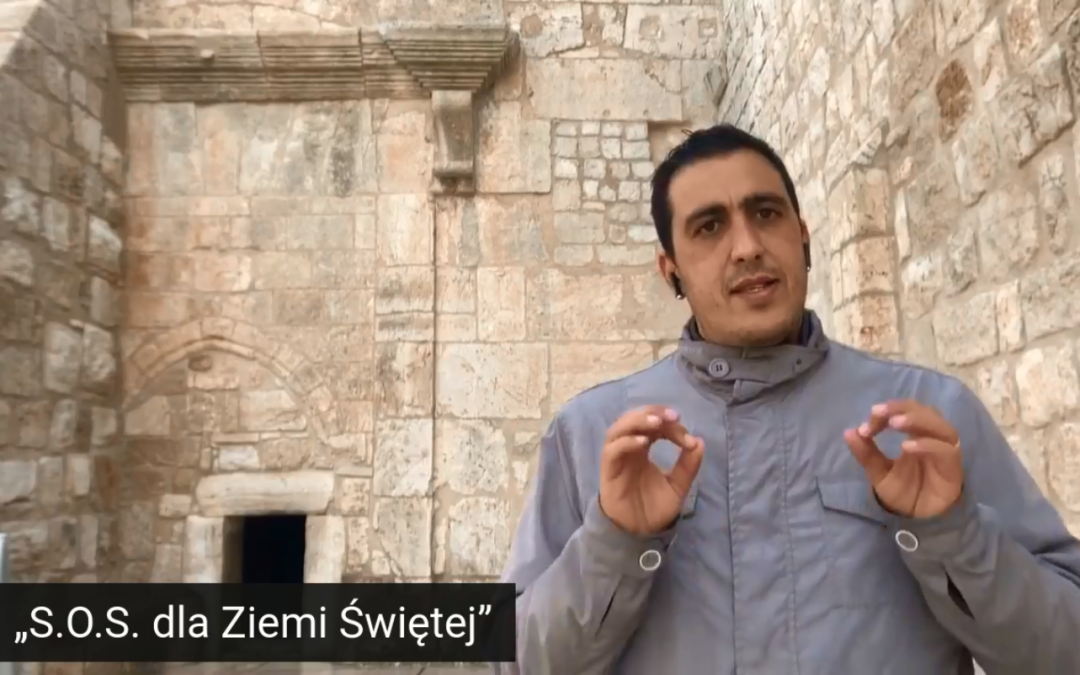 Rony-Tabash-przed-Bazyliką-Narodzenia-w-Betlejem | W AKCJI.org